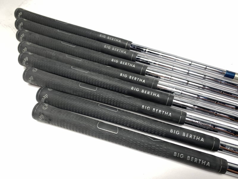 Callaway Big Bertha Gems 2004 Iron Set 4-PW+AW Steelhead Gems Ladies ...