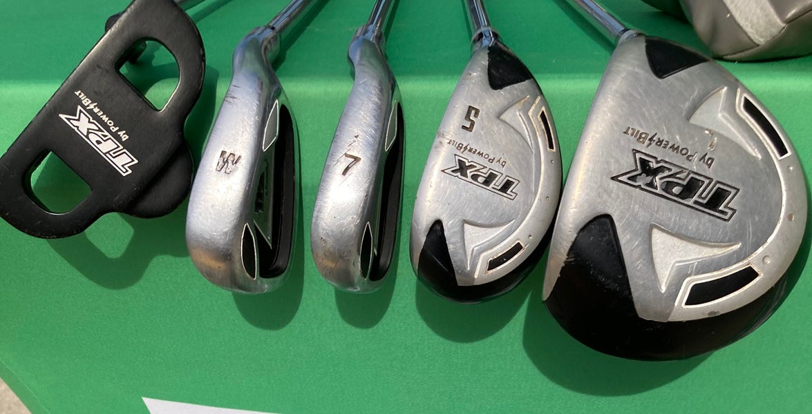 PowerBilt TPX Clubs 5-Piece Set | Junior Flex RH | SidelineSwap | Buy ...