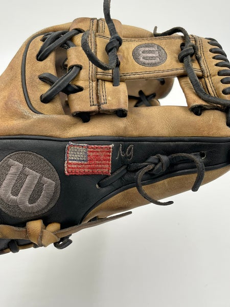 Custom Wilson a2000 dp15 11.5 infield baseball glove | SidelineSwap ...