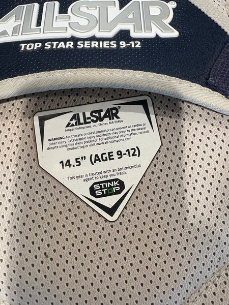 Blue All Star Top Star Series Catcher's Chest Protector | 14.5 ...