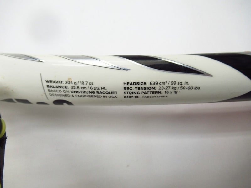 WILSON BLX STEAM 99 TENNIS RACQUET (4 1/2) LONG STORAGE. NEW GRIP ...