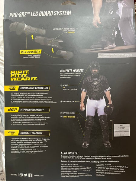 Evoshield baseball catcher lower leg guard PRO-SRZ | SidelineSwap | Buy ...
