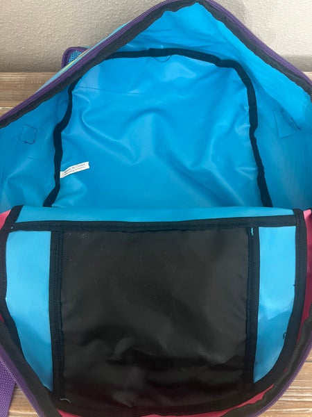 Rawlings Storm Youth Softball/Baseball Backpack Pink Purple Blue ...