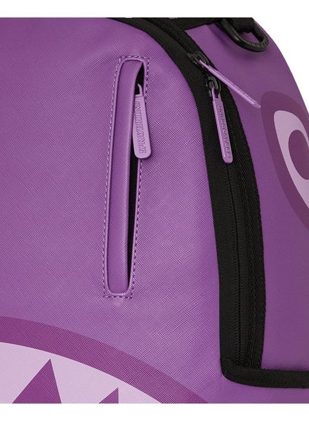 Sprayground Purple Shark Central DLXVS Backpack Unisex Purple Faux ...