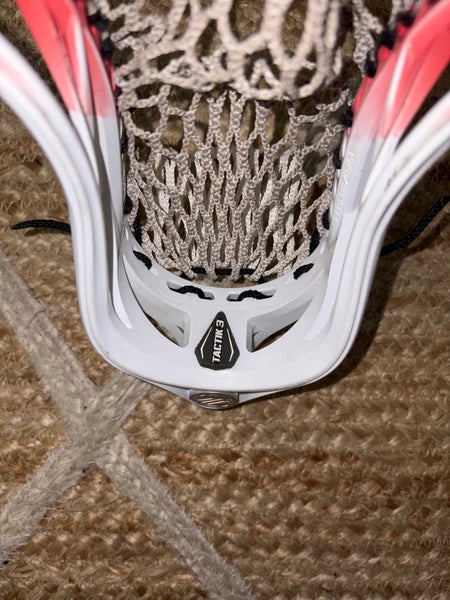 Maverik Tactik 3 Lacrosse Head Strung (Used) Red/White Dye ...