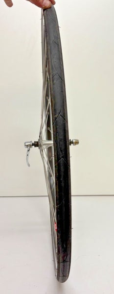 Vintage Trek Matrix Titan II Gray Aluminum 700C Front Wheel Sansin Hub ...