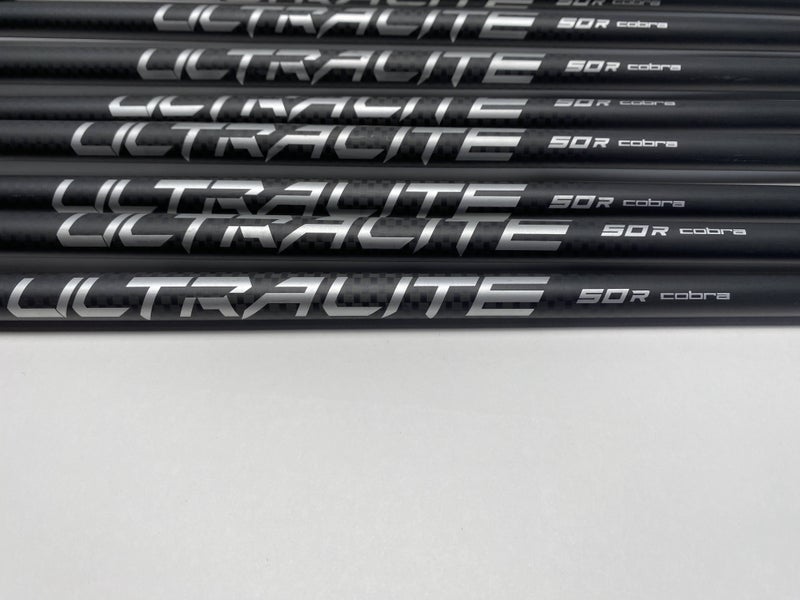 Cobra Ultralite 50g Regular Iron Set of 10 Shafts 35.50''-39.25''- Pull ...