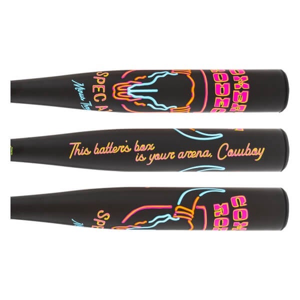 New COMBAT MFG SPEC-A1 BBCOR 33/30 Midnight Rodeo- Arena Cowboy. (Glows ...