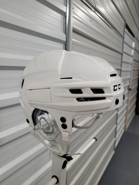 NEW! Medium CCM Super Tacks X Helmet Pro Stock White | SidelineSwap ...