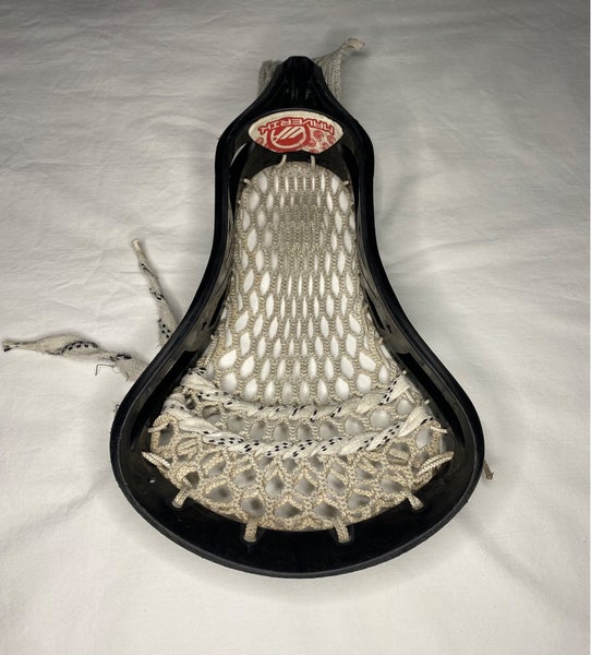 Maverick Bazooka Lacrosse Head Black Strung White Mesh | SidelineSwap ...