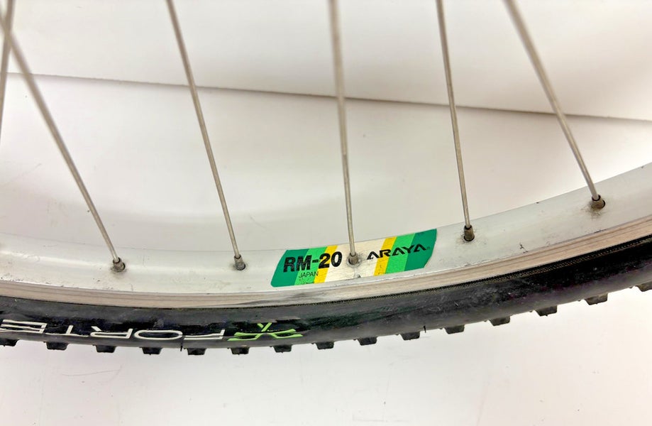 Vintage Araya RM-20 7-Spd 32-Spoke Aluminum 26" Wheelset Deore DX Hubs ...