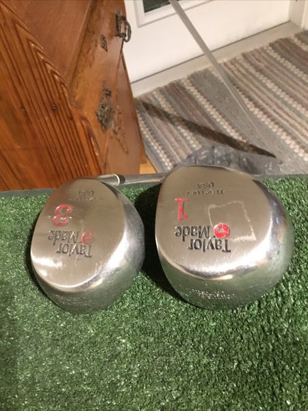 Taylormade Metalwood Pittsburgh Persimmon Woods Set D & 3W Regular ...