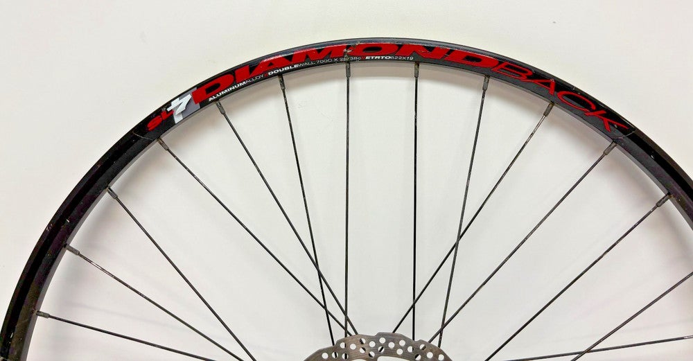 Diamondback SL7 32-Spoke Black Aluminum Disc Brake 622x19/700C Front ...
