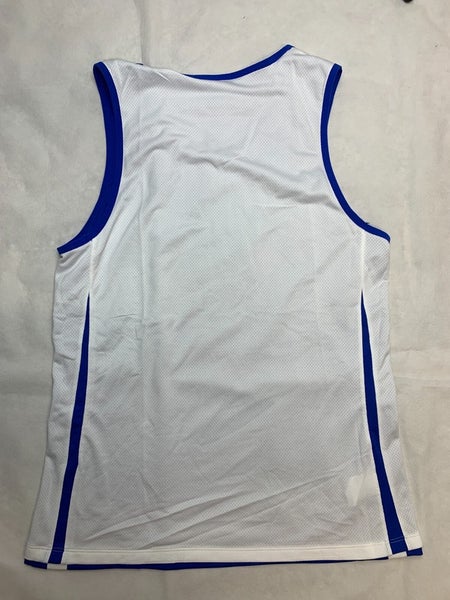 Nike Two Ply Reversible Basketball Practice Jersey Men's M Blue White ...