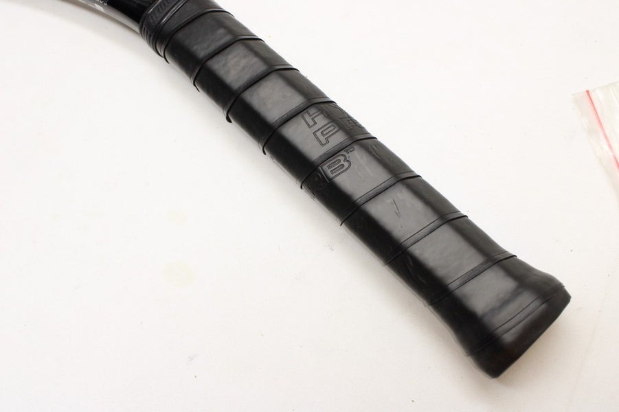 PRINCE SPEEDPORT BLACK TENNIS RACQUET (4 1/4) FORMER REP DEMO + EXTRA ...