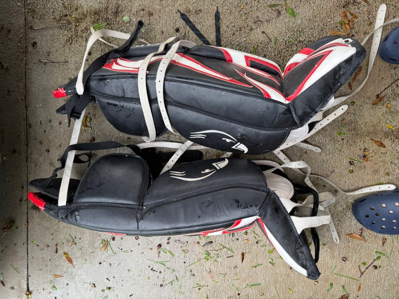 34" Eagle Sentry Goalie Leg Pads (Used) | SidelineSwap | Buy and Sell ...