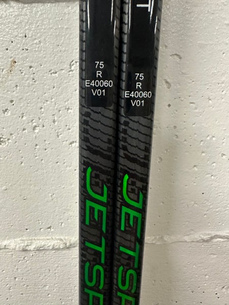 CCM Jetspeed FT6 Pro Green - *PRO STOCK* - LH - 75 Flex - P28T ...