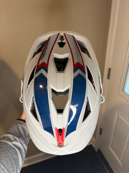 Marcus Holman 2025 Matte Grey Boston Cannons Helmet | SidelineSwap ...