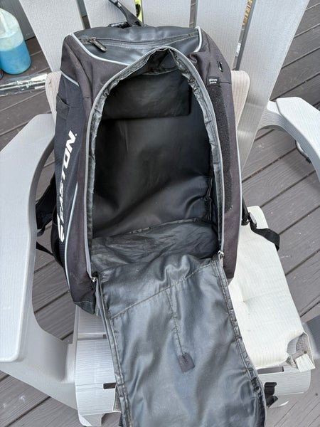 Black Kids Unisex Large/Extra Large Easton Backpack (Used ...