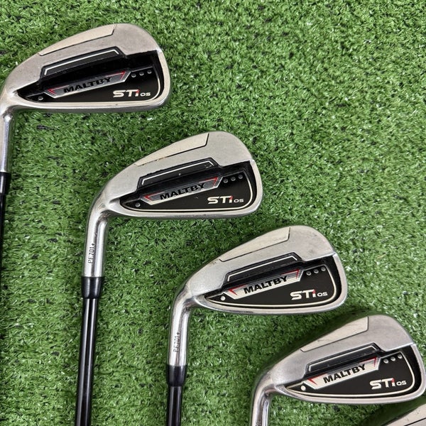 Maltby STi OS PF701+ Iron Set 6-PW GW SW Graftech GT 65 Stiff Flex Left ...