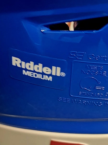 Riddell Speedflex Football Helmet – Adult, Medium, Royal Blue Matte ...