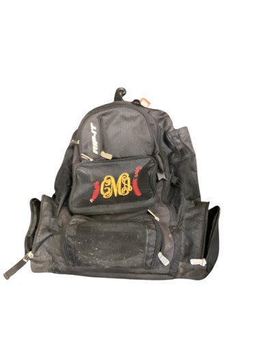 Used RIP-IT PLAYER BACKPACK BB/SB Player Backpack Black 11884 ...