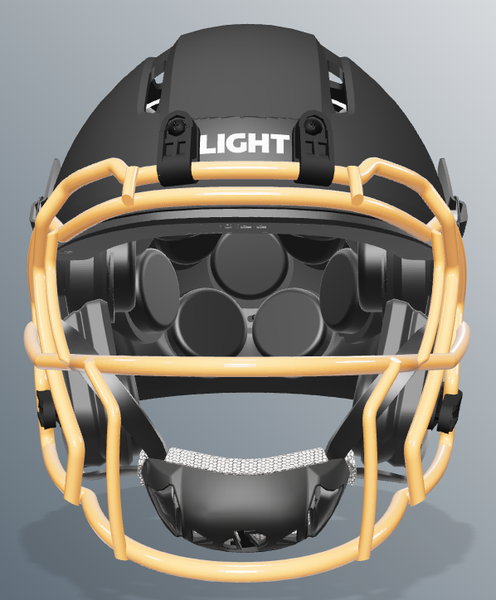 2025 Light Helmets Apache Adult Large Football Helmet (New ...