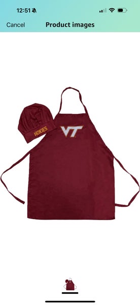(New)Virginia Tech Team Apron & Chef Hat | SidelineSwap | Buy and Sell ...