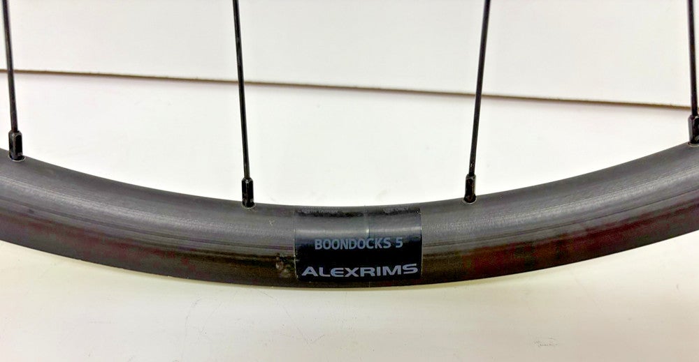 Alexrims Boondocks 5 11-Speed Tubeless Thru Axle Disc Brake CX 700C ...