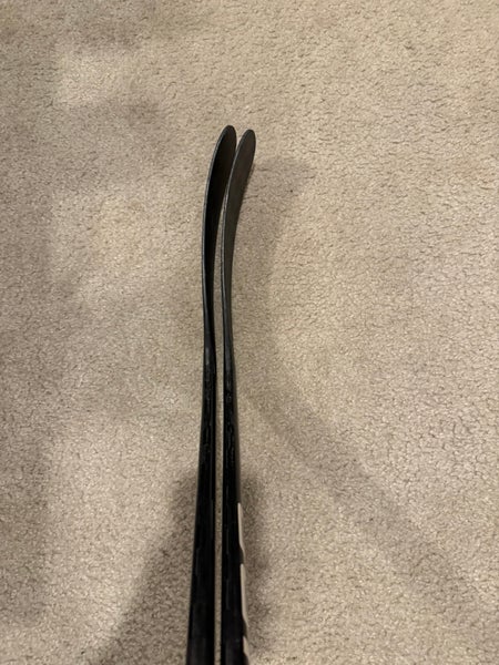 2 Pack Bauer Vapor Black Hyperlite 2 Left Hand Hockey Sticks P92 Zegras ...