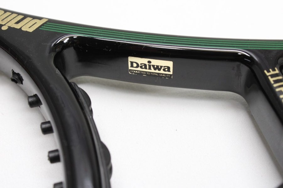 PRINCE GRAPHITE OVERSIZE "4 STRIPES" TENNIS RACQUET (4 3/8) JAPAN ...