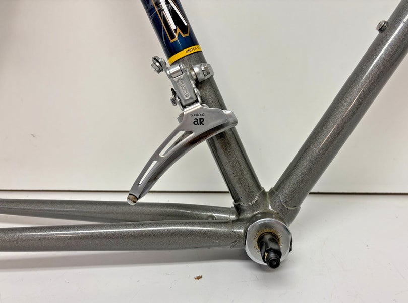 Vintage 1980s Trek 47cm C-C Lugged Reynolds 501 CrMo Road Frame BB ...