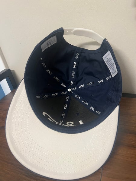 Vice Golf Hat Navy Adjustable | SidelineSwap | Buy and Sell on SidelineSwap