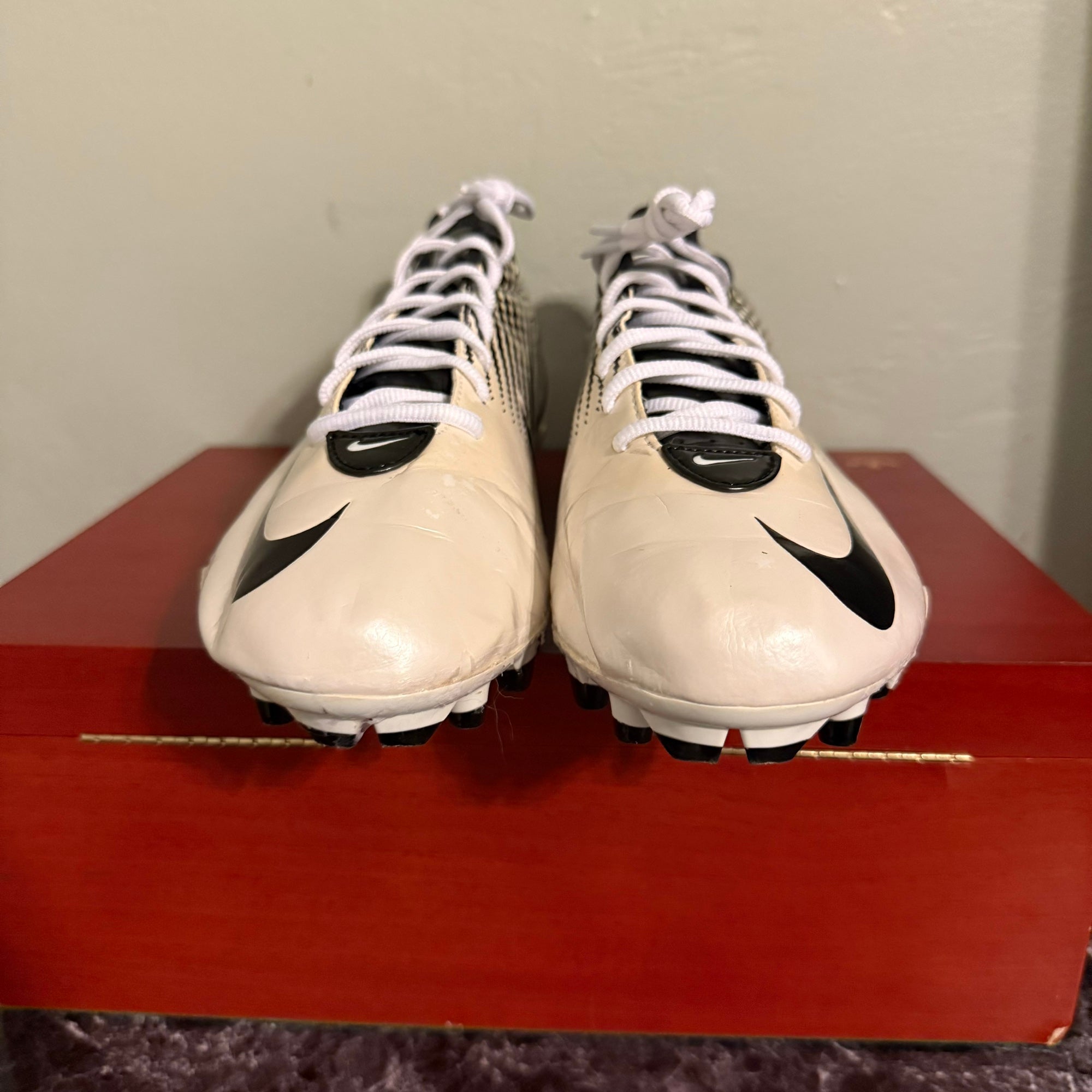Calvin Johnson Cleats White