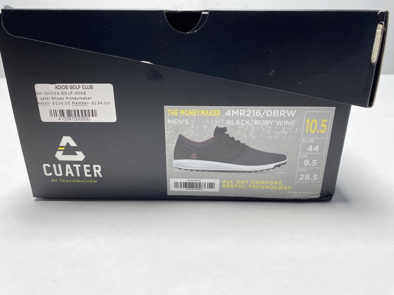 Cuater The Moneymaker Golf Shoes Black Men's SZ 10.5 (4MR216/0BRW ...