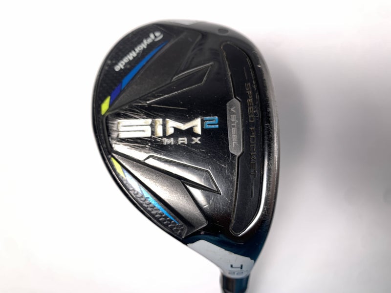 TaylorMade SIM2 MAX Rescue 4 Hybrid 22* Fujikura Ventus Blue 6R Regular RH HC | SidelineSwap ...