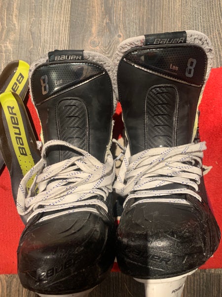 Blue Bauer Vapor Hyperlite 2 Hockey Skates Regular Width Pro Stock 7 ...