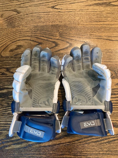 Warrior All American Edition Large EVO QX Lacrosse Gloves ...