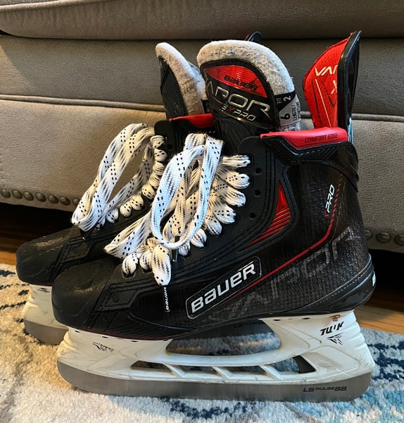 Bauer Vapor 3X Pro Hockey Skates size 6 fit 2 - new Bladetech blades ...