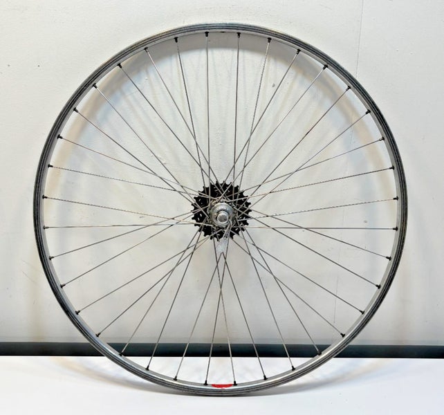 Vintage Rigida 6-Spd 36-Spoke Aluminum 700C Rear Wheel Campagnolo ...