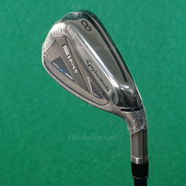 NEW TaylorMade SIM2 Max Single 8 Iron Fujikura Ventus Blue 6-R Graphite ...