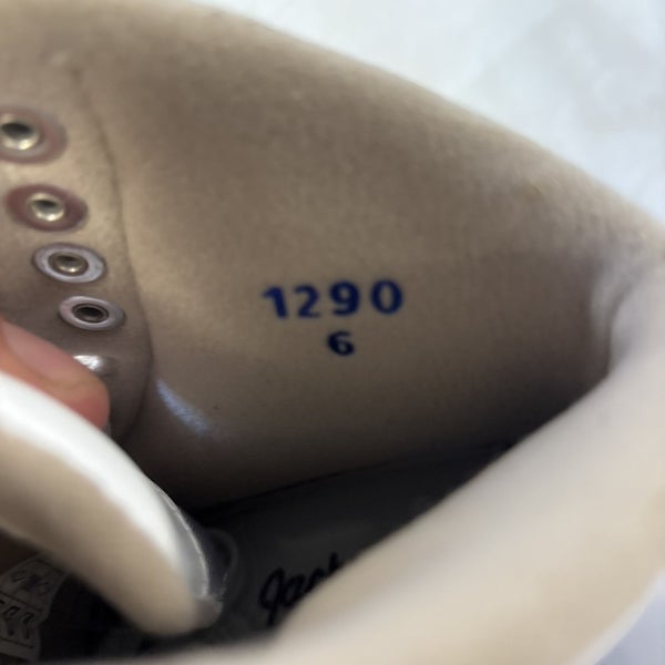 Womens Size 6 Jackson Ultima Excel Figure Ice Skates. White Mark II ...