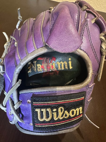 Rare Japanese custom Wilson Staff RH Pitcher's Baseball Glove 12" (Used ...
