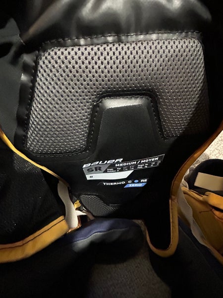 Used Senior Medium Bauer Mach Goalie Chest Protector | Pro Stock ...