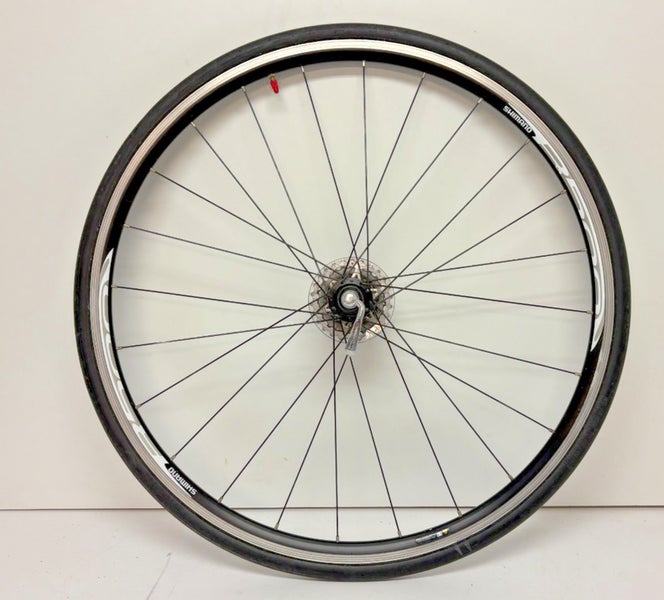 Shimano WH-R500 9-Speed 24-Spoke Black Aluminum 700C Rear Wheel Equinox ...
