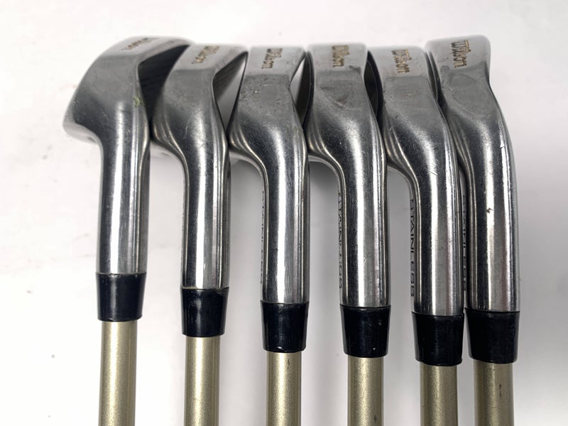 Wilson Pro Staff Womens Oversize Iron Set 4-9 Reflex Regular Graphite ...