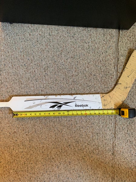 Reebok Youth Goalie Hockey Stick – White, Regular Size, Good Condition ...