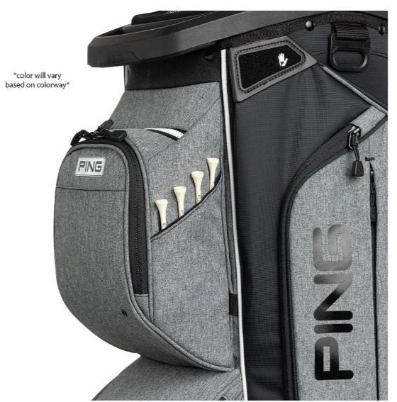PING 2025 Traverse 244 Golf Cart Bag 14-Way Divider Color: Dark Grey ...