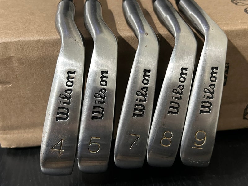 Wilson ProStaff WD Oversize Irons 4-9 RH Ladies Flex Graphite Missing 6 ...