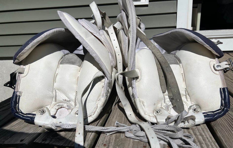 33+2 Koho 588 Goalie Leg Pads | SidelineSwap | Buy and Sell on SidelineSwap